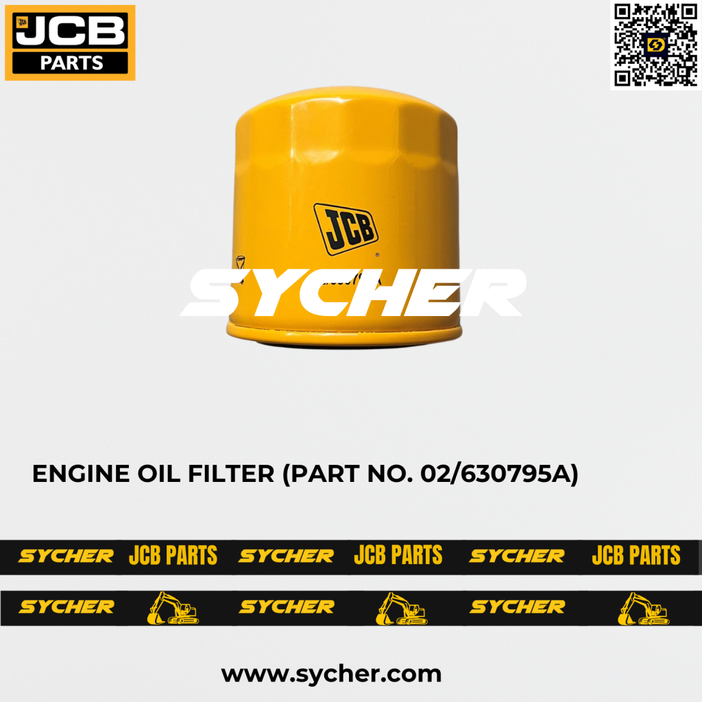JCB ENGINE OIL FILTER (PART NO. 02/630795A) - Sycher International
