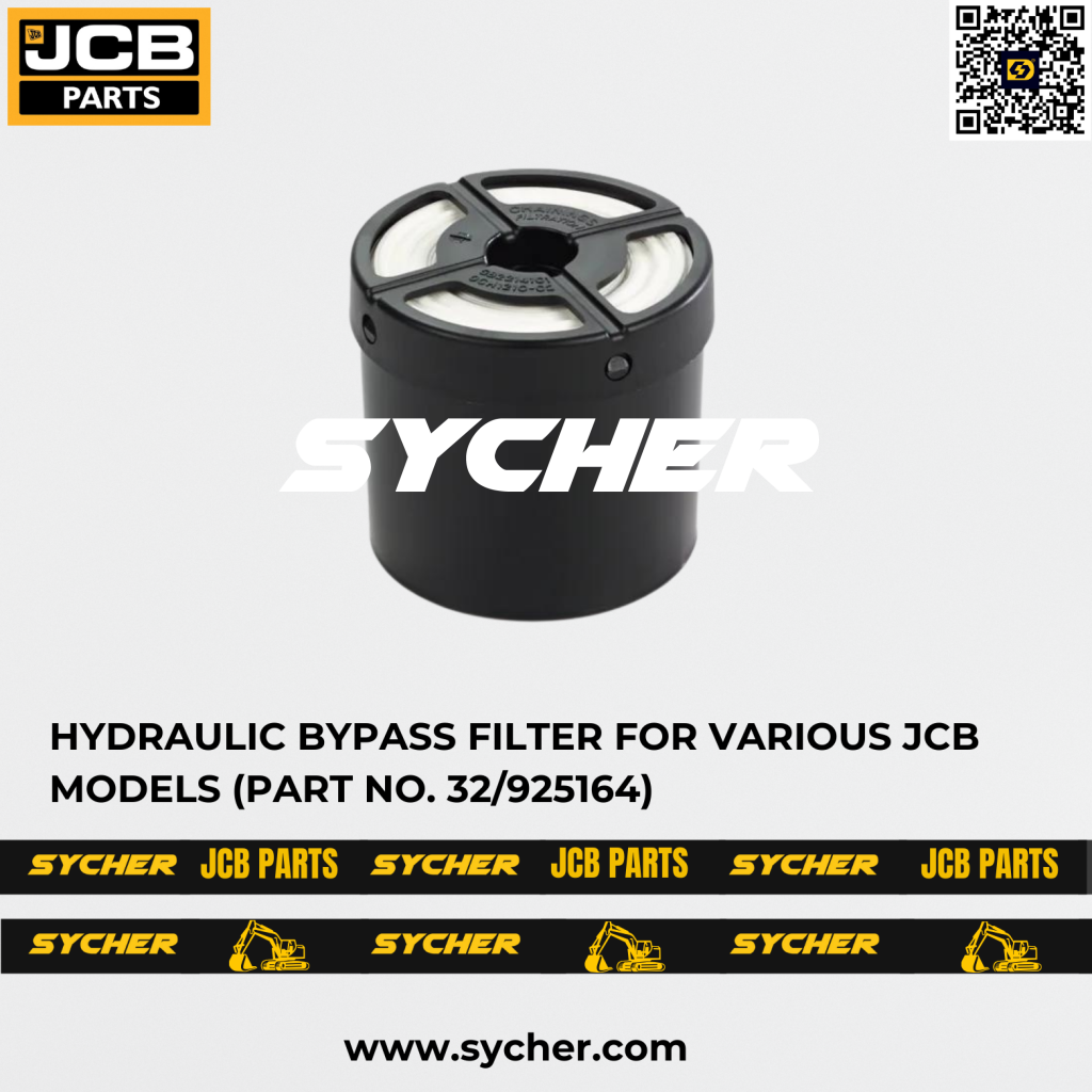 JCB HYDRAULIC BYPASS FILTER FOR VARIOUS JCB MODELS (PART NO. 32/925164 ...