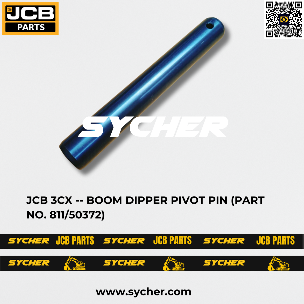 JCB 3CX - BOOM DIPPER PIVOT PIN (PART NO. 811/50372) - Sycher International