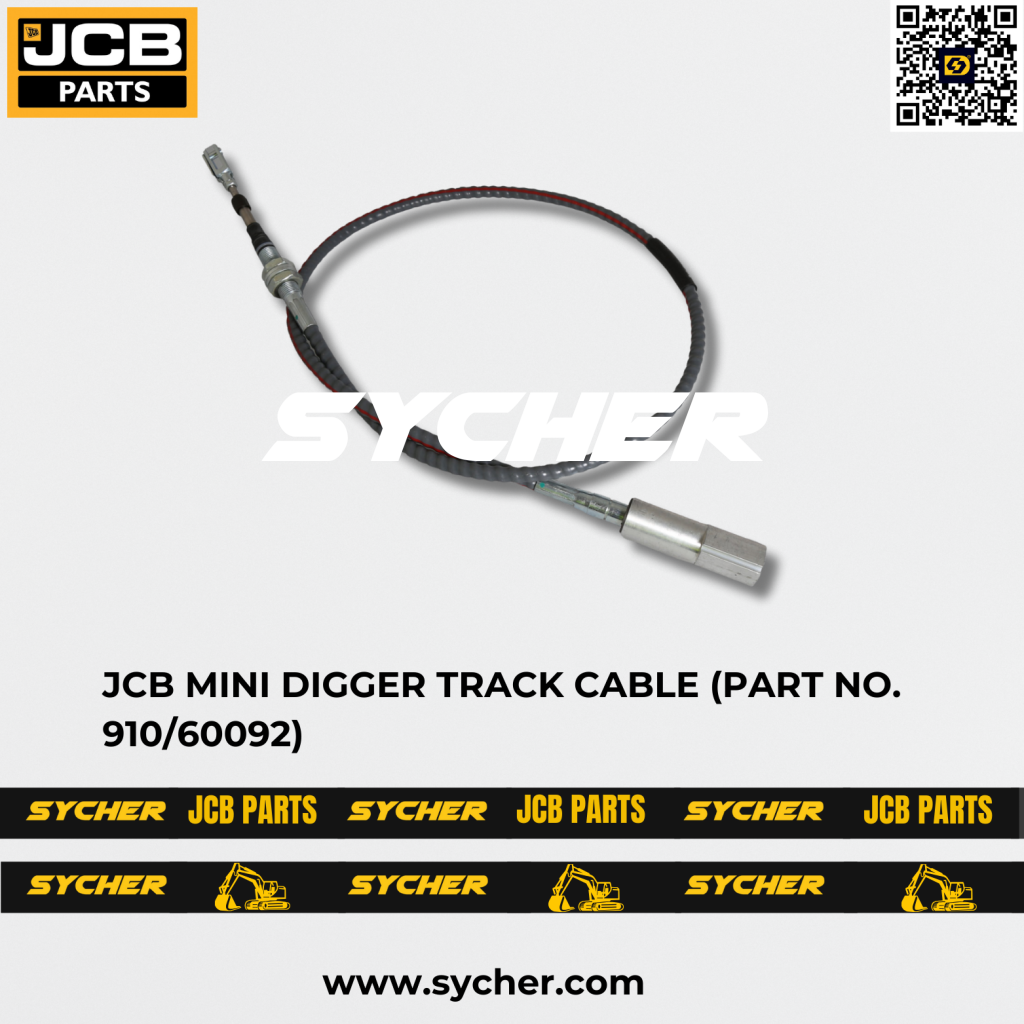 JCB MINI DIGGER TRACK CABLE (PART NO. 910/60092) - Sycher International