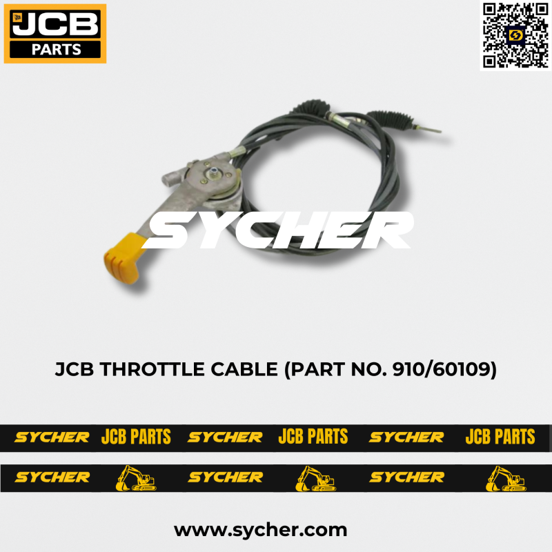 JCB THROTTLE CABLE (PART NO. 910/60152) - Sycher International