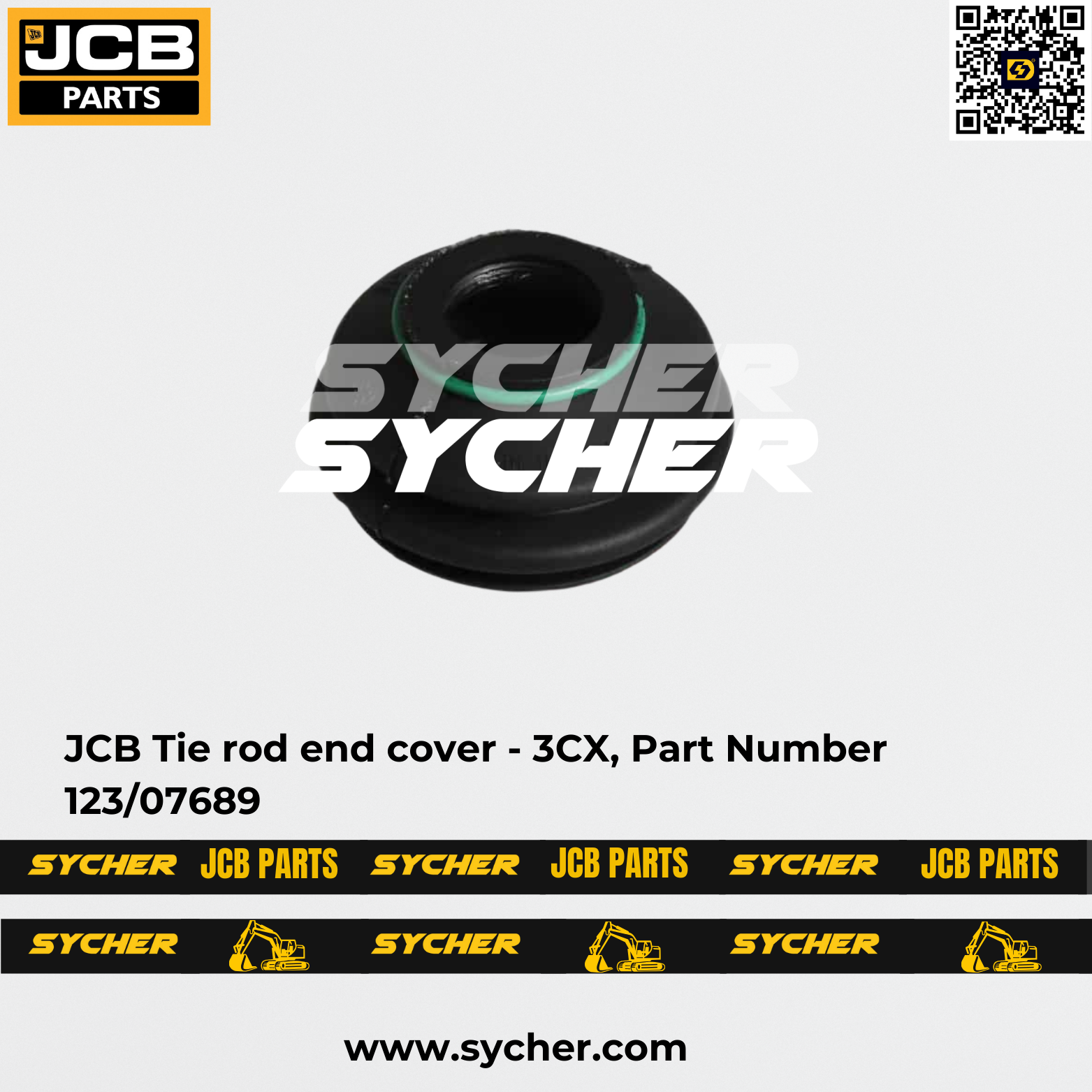 JCB Tie rod cover - 3CX 4CX, Part Number 331/23185 - Sycher International