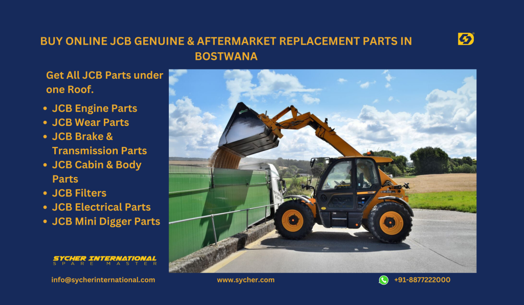 Buy Online JCB Genuine and Replacement Parts in Botswana. - Sycher ...
