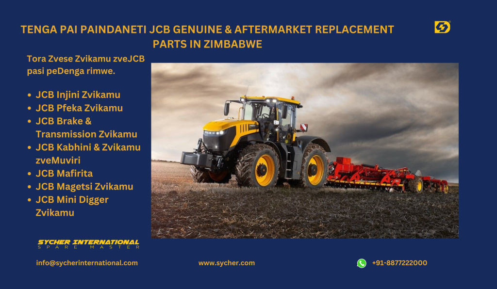 Buy Online JCB Genuine and Replacement Parts in Zimbabwe. - Sycher ...